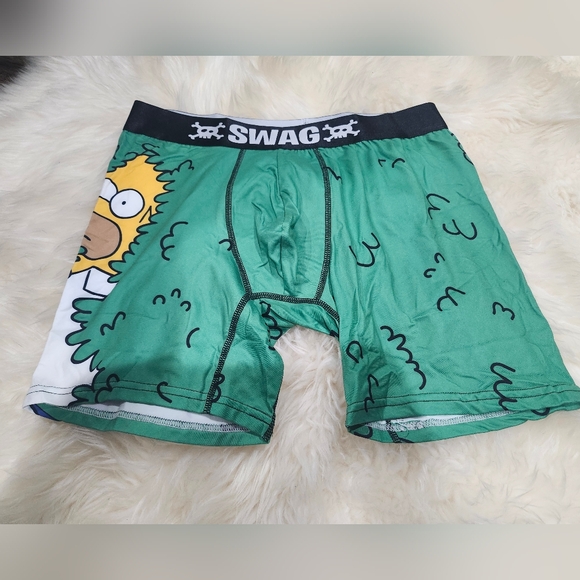 Swag | Underwear & Socks | Swag Green Homer Simpson Boxer Briefs Size ...